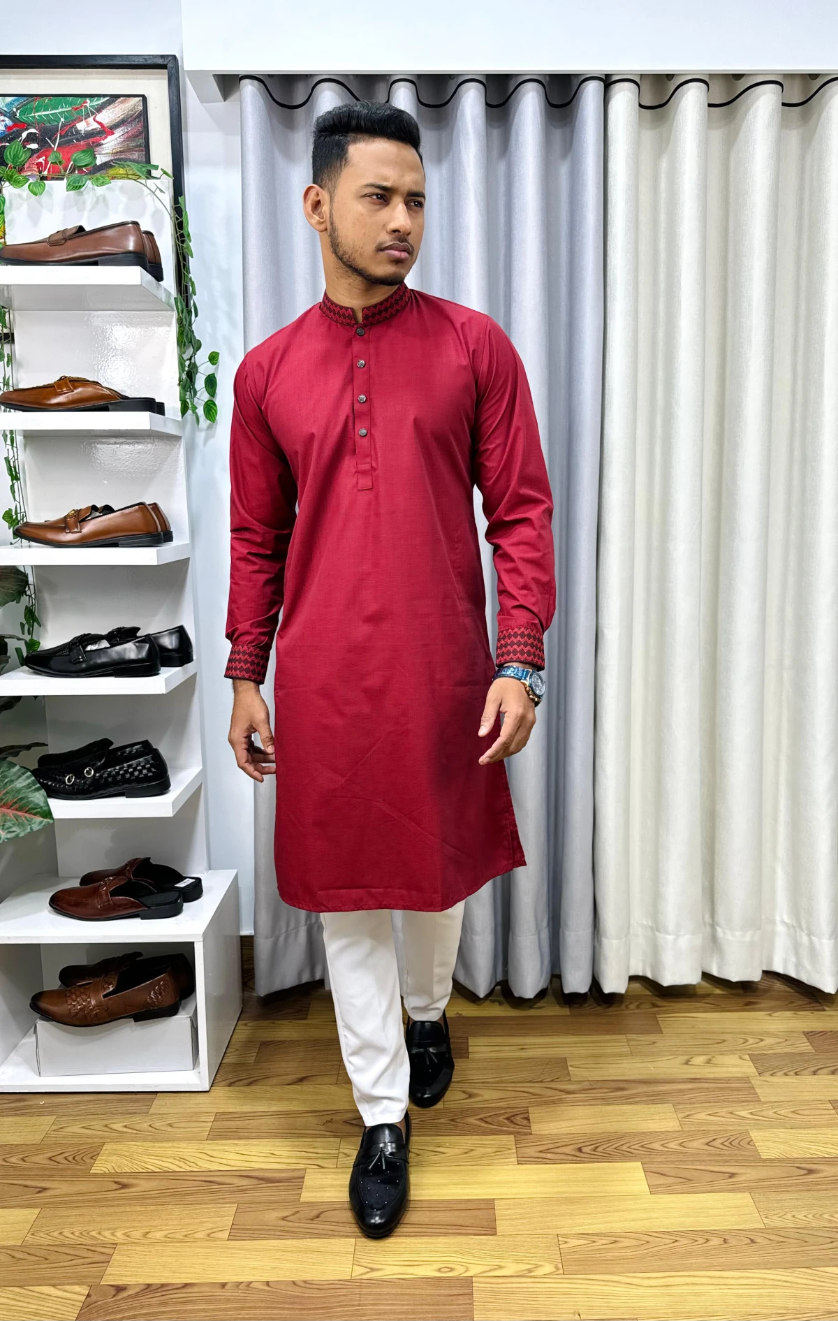 CBD Premium Solid Contrast-RED