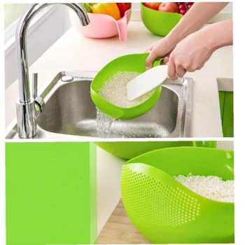 Rice Sieve Plastic Rice Washing Filter || Looking Mart