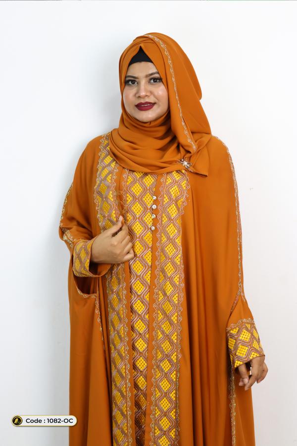 Embroidery Party Borka 1082 OC || New Dubai Borka House