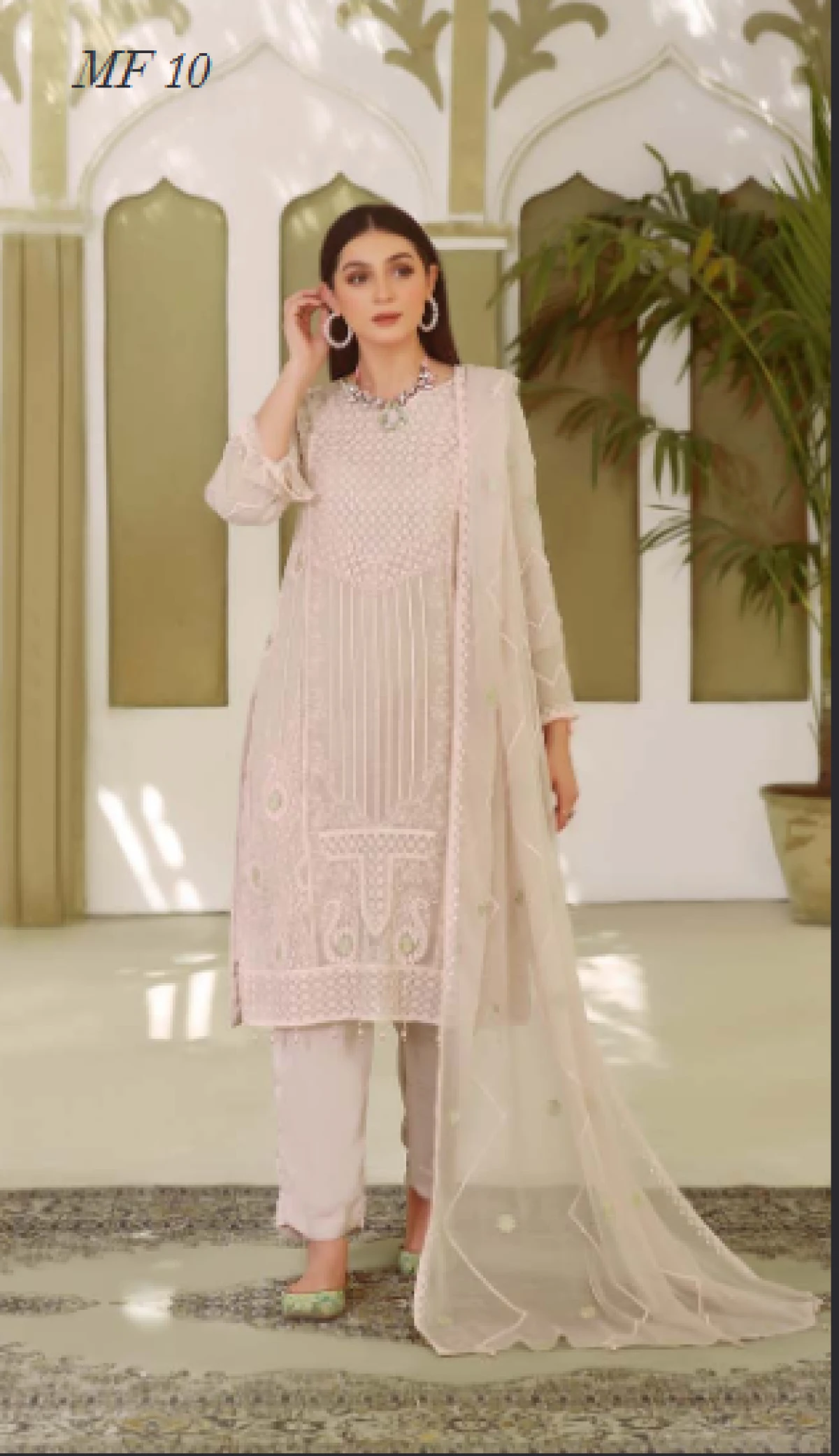 MENAAL Faizan Falak Fabrics SHABNAM Original Pakistani Dress || Style ...
