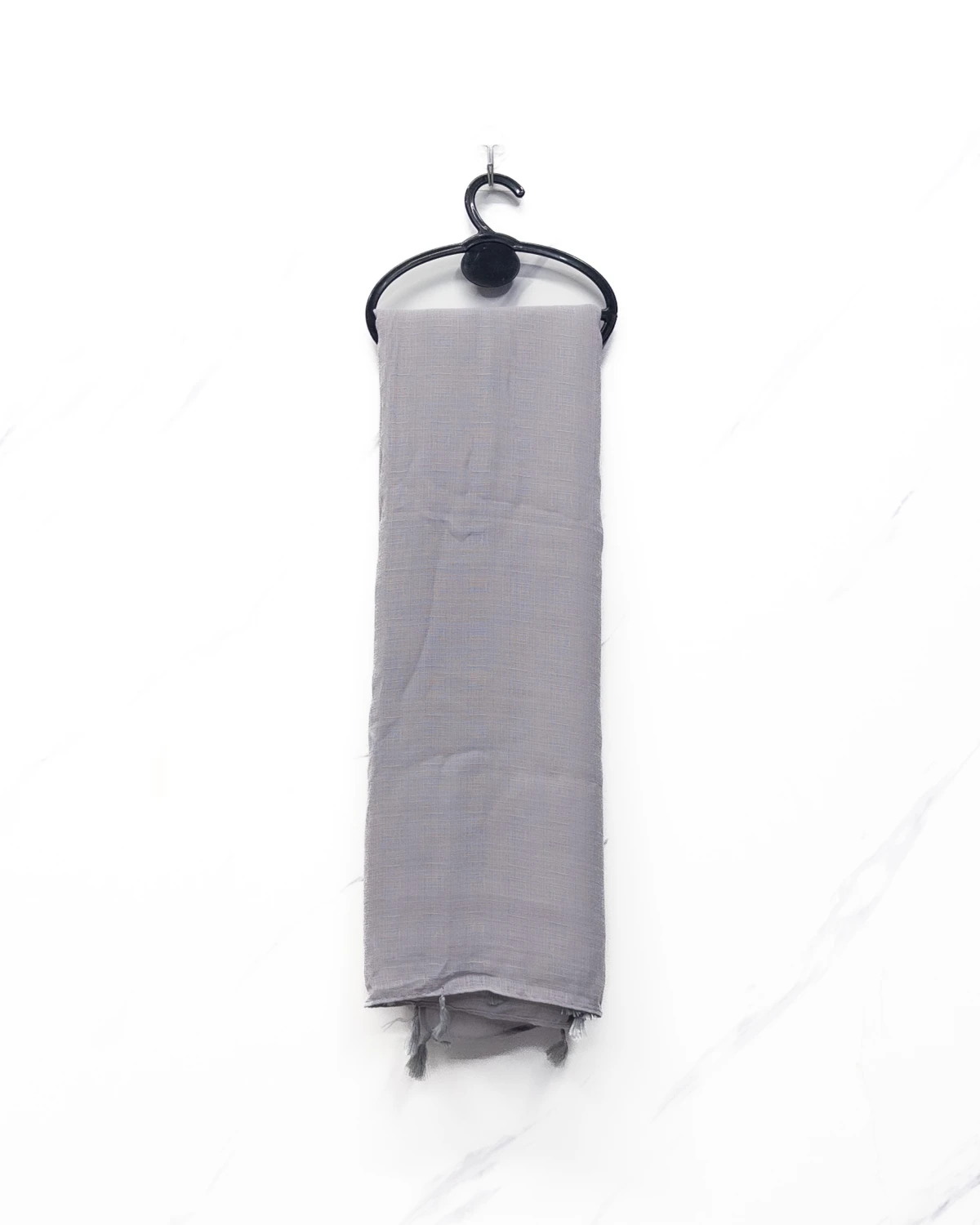 Premium Modal Hijab-Silver || BrownGirl