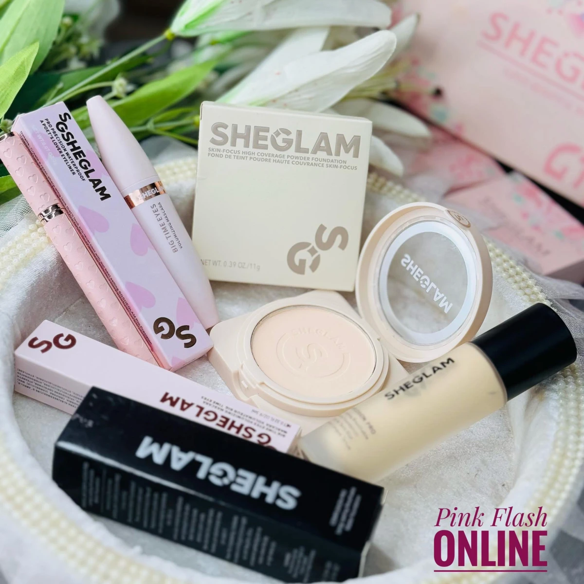 SHEGLAM Premium Combo || PINK FLASH ONLINE