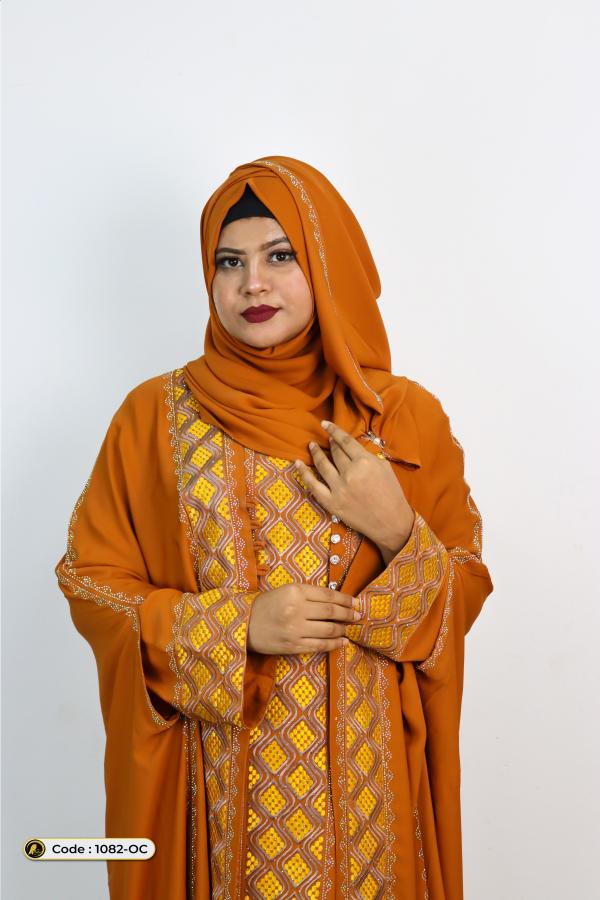 Embroidery Party Borka 1082 OC || New Dubai Borka House