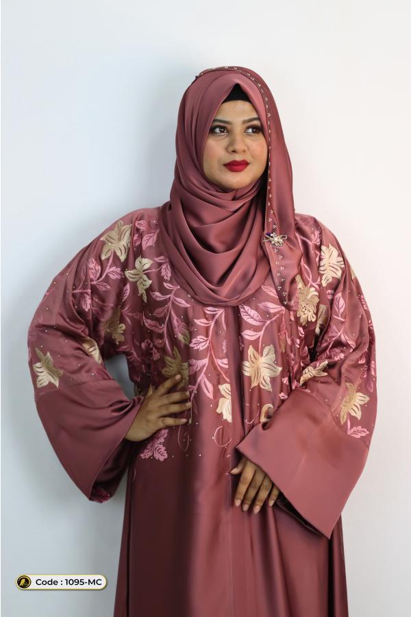 Arabian Embroidery Party Borka 1095 MC || New Dubai Borka House