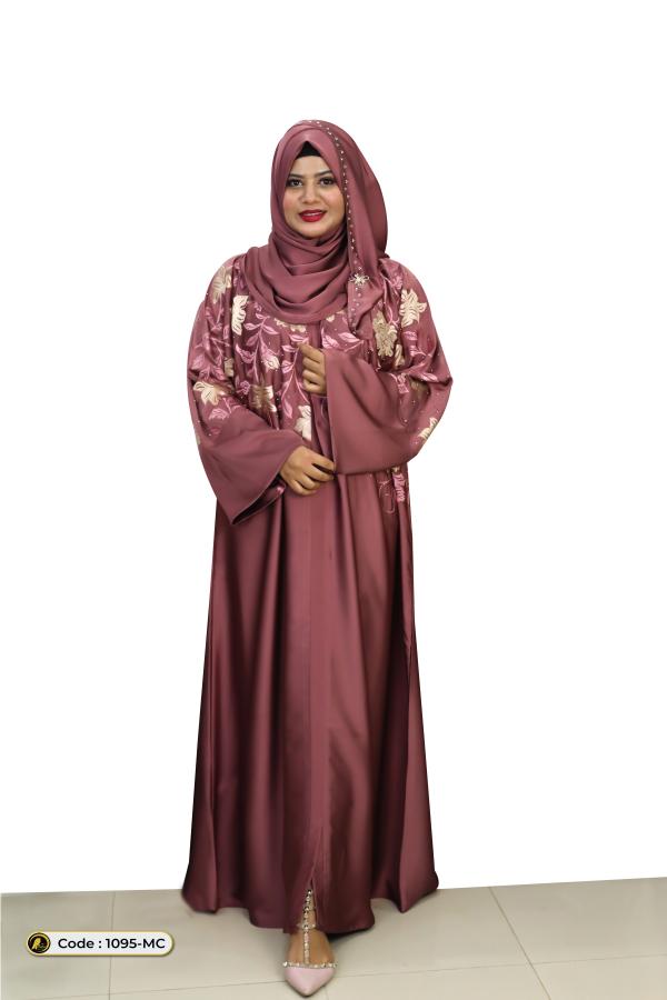 Arabian Embroidery Party Borka 1095 MC || New Dubai Borka House