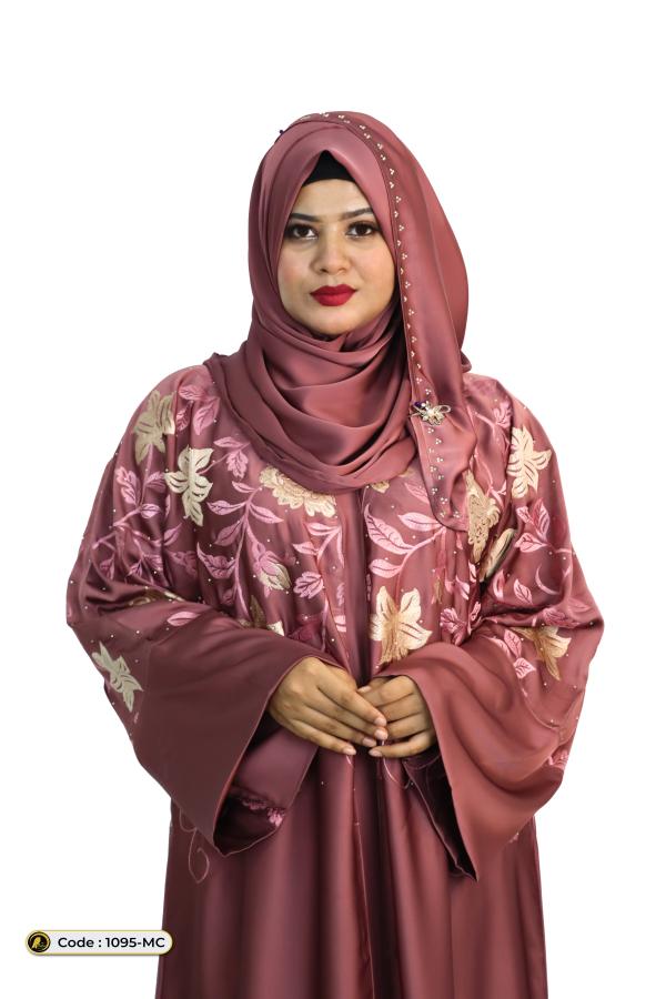 Arabian Embroidery Party Borka 1095 MC || New Dubai Borka House