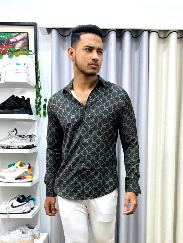 Black Gucci Thai Shirt 02 || Black Race