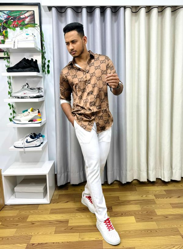 Golden Gucci Thai Shirt